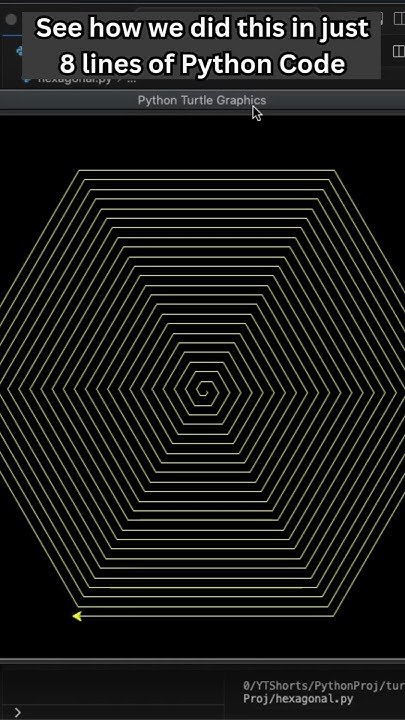 🔥Python Magic in 8 lines #python #coding #code #design #shorts # ...