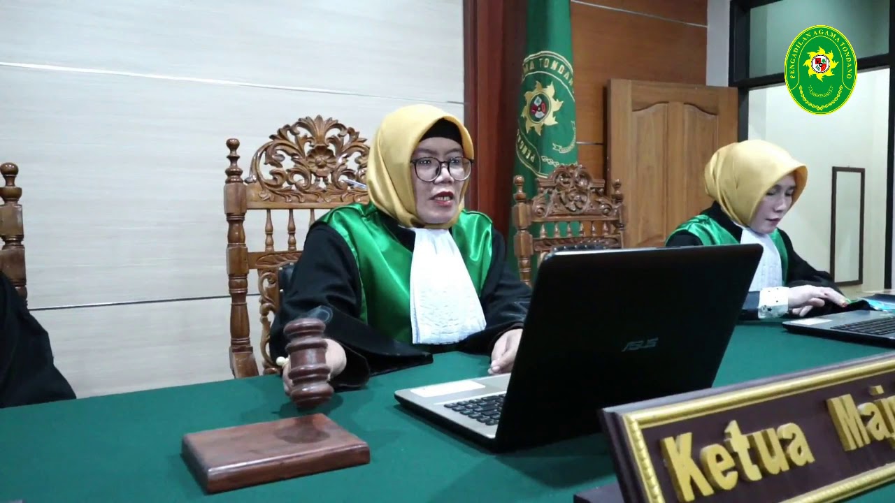 Decorum Ruang Sidang PA Tondano - YouTube