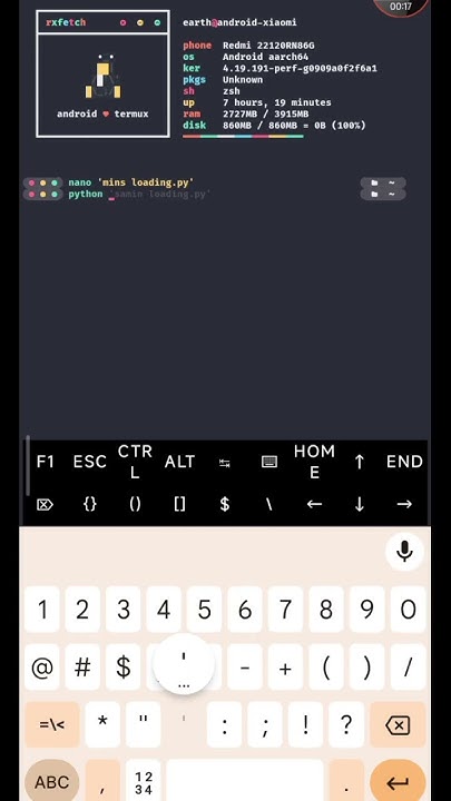 belajar ngoding loading progres pake bahasa python. #python #ngoding # ...
