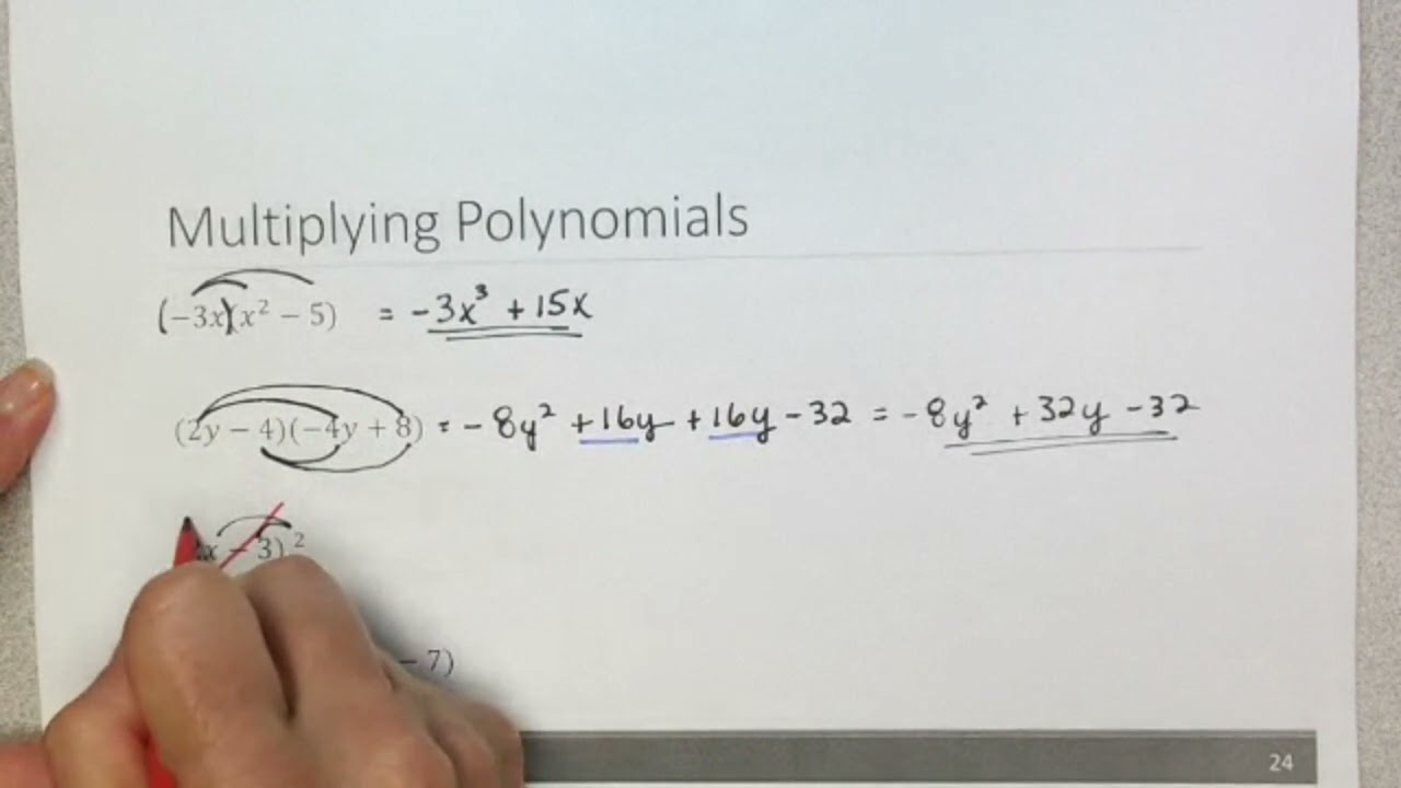 Polynomial Expressions - YouTube