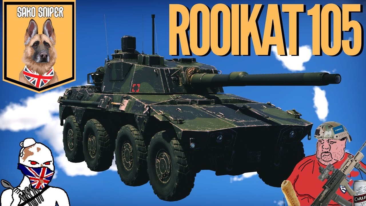 AN ACTUALLY GOOD BRITISH VEHICLE? - ROOIKAT 105 - YouTube