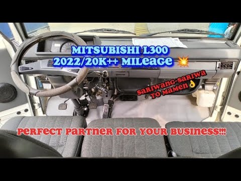 Mitsubishi L300 | 2022/20k++ mileage: perfect sa negosyo mo! - YouTube