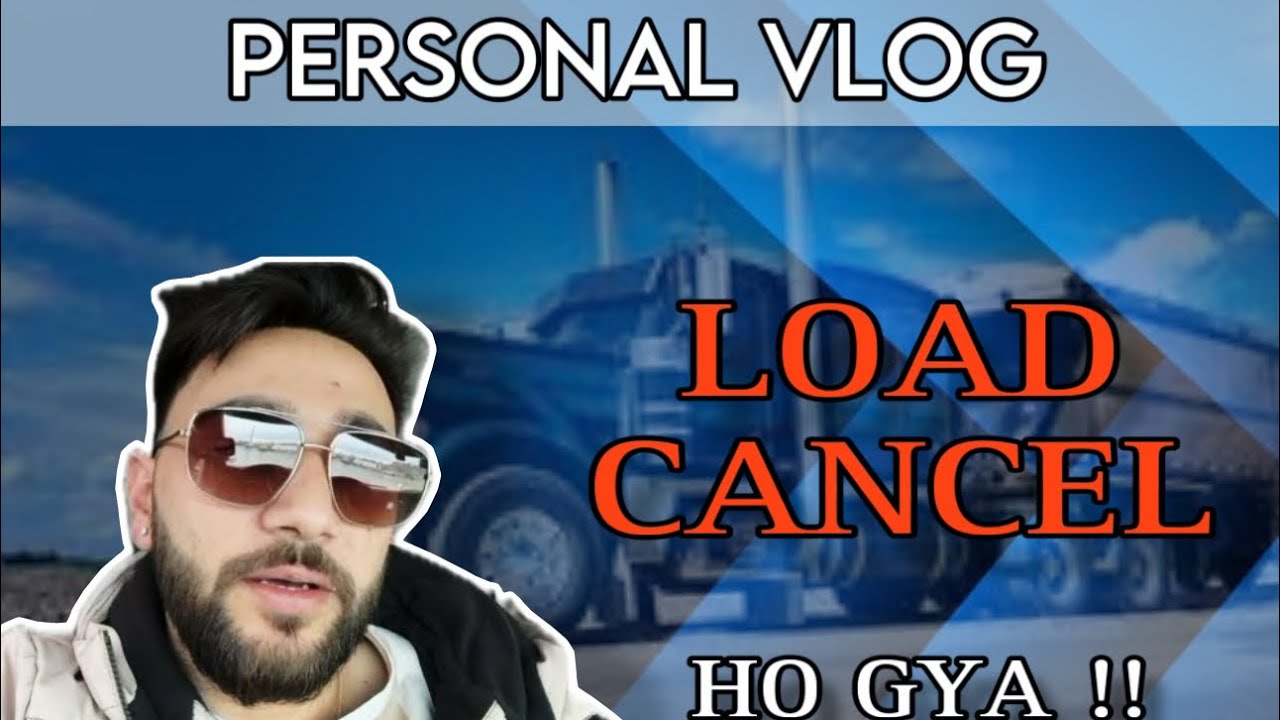 LOAD CANCELLED | CANADA TRUCKING | WINTER DRIVING | SNOW SALT DELIVERY ...