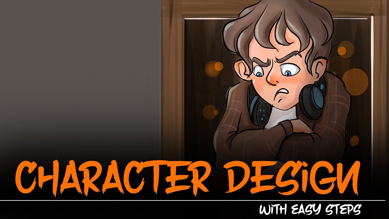 character design with easy steps/how to draw character design # ...