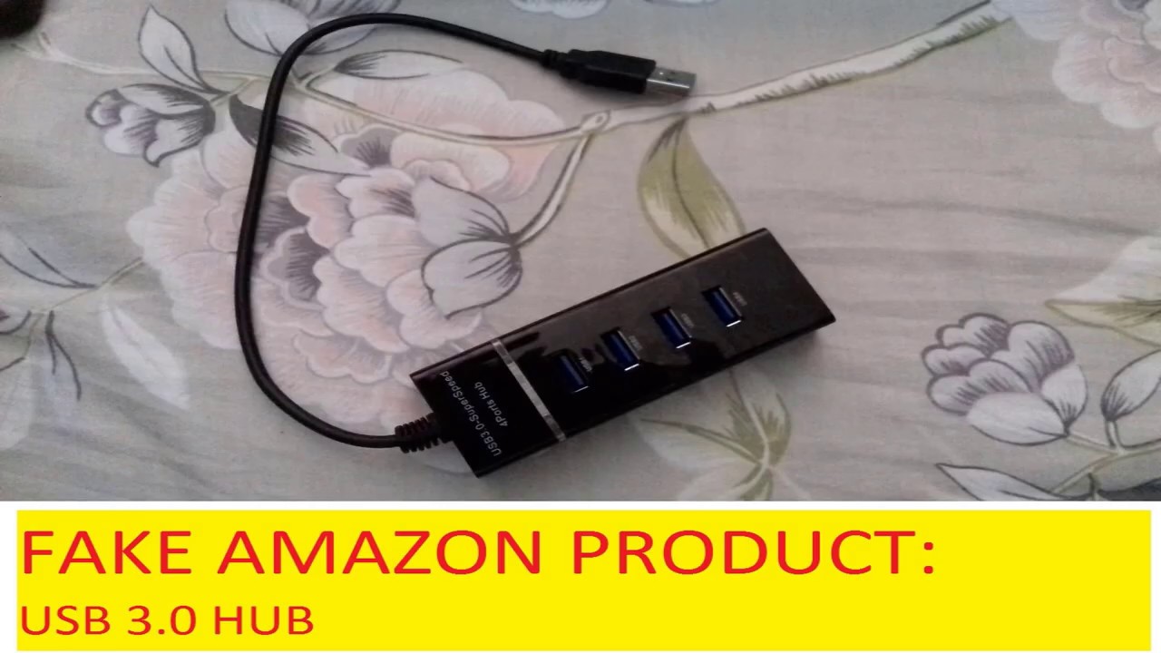Amazon Fake Product | USB 3.0 Hub - YouTube