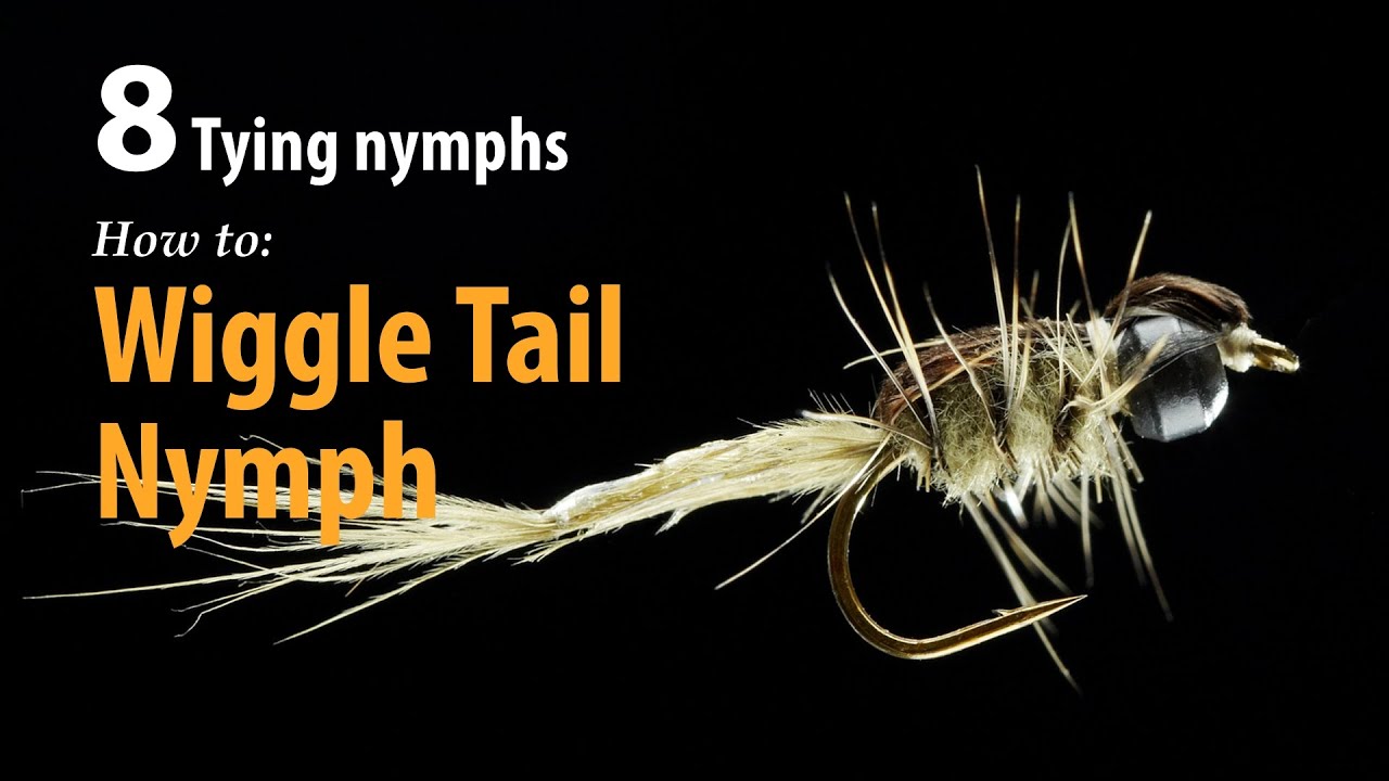 How to • Fly tying • Wiggle Tail Nymph • fishing tips - YouTube