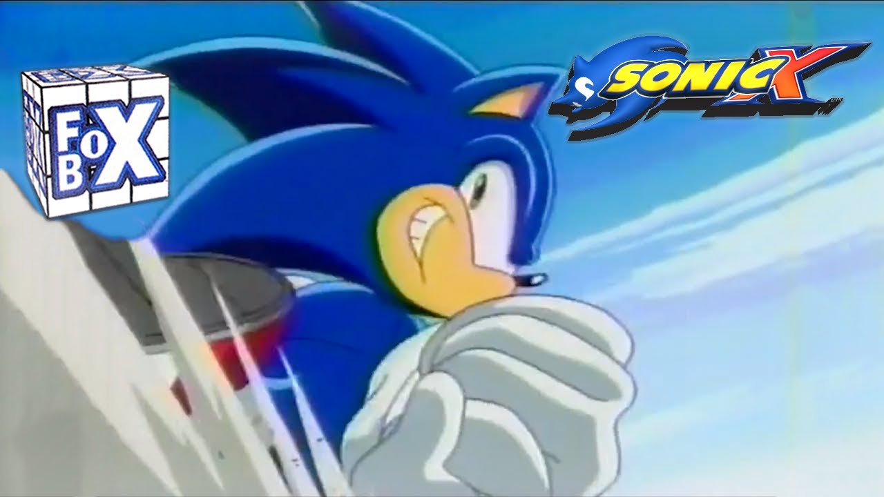 SONIC X "Promo" FOXBOX (2004) - YouTube