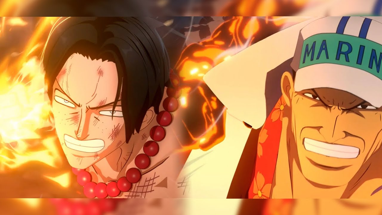One Piece Fighting Path - Ace Vs Akainu Gameplay - YouTube