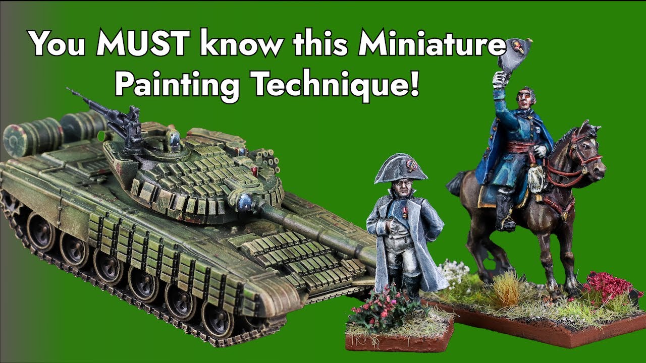 [GUIDE TO ACRYLIC LAYER PAINTING]- Most Important Skill For Miniatures ...