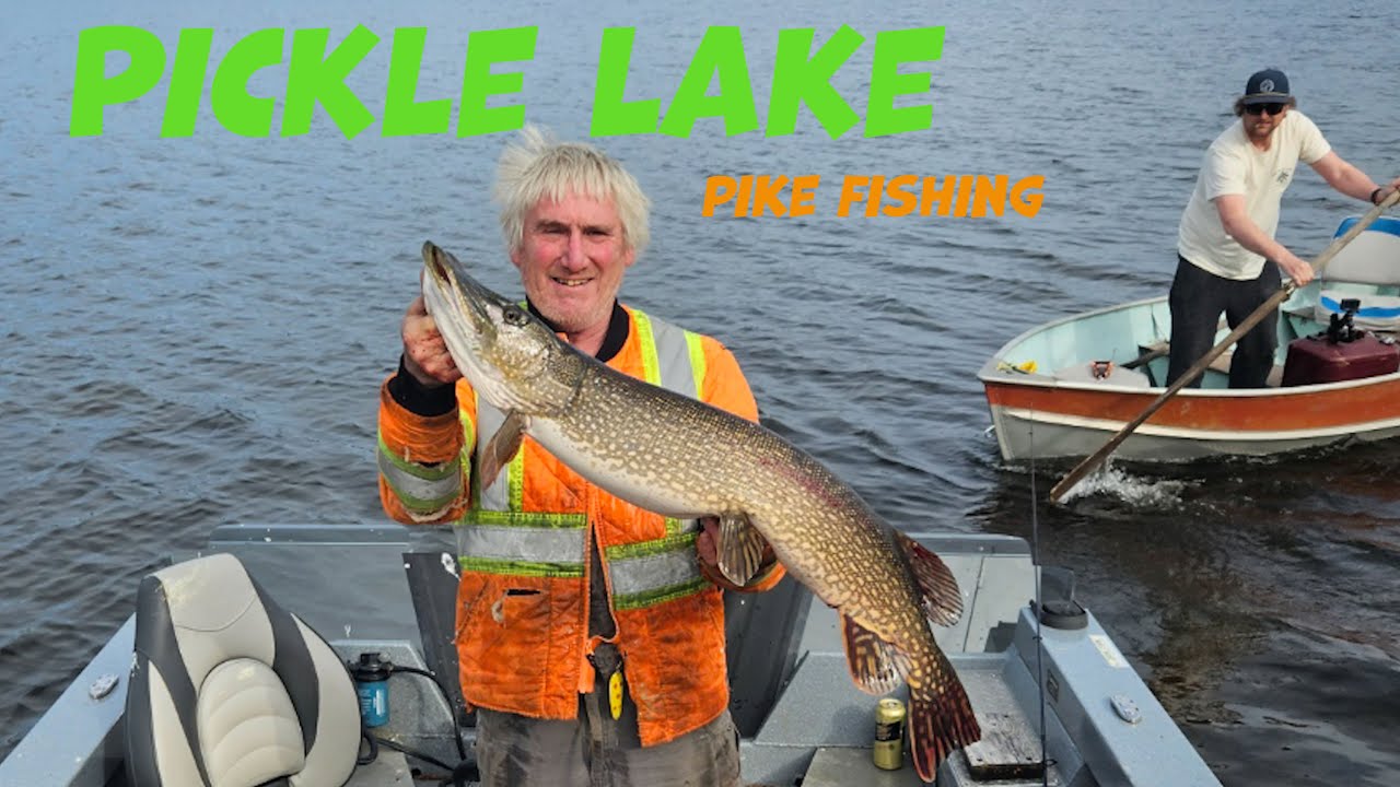 Ice Off Pike | Pickle Lake Fishing - YouTube