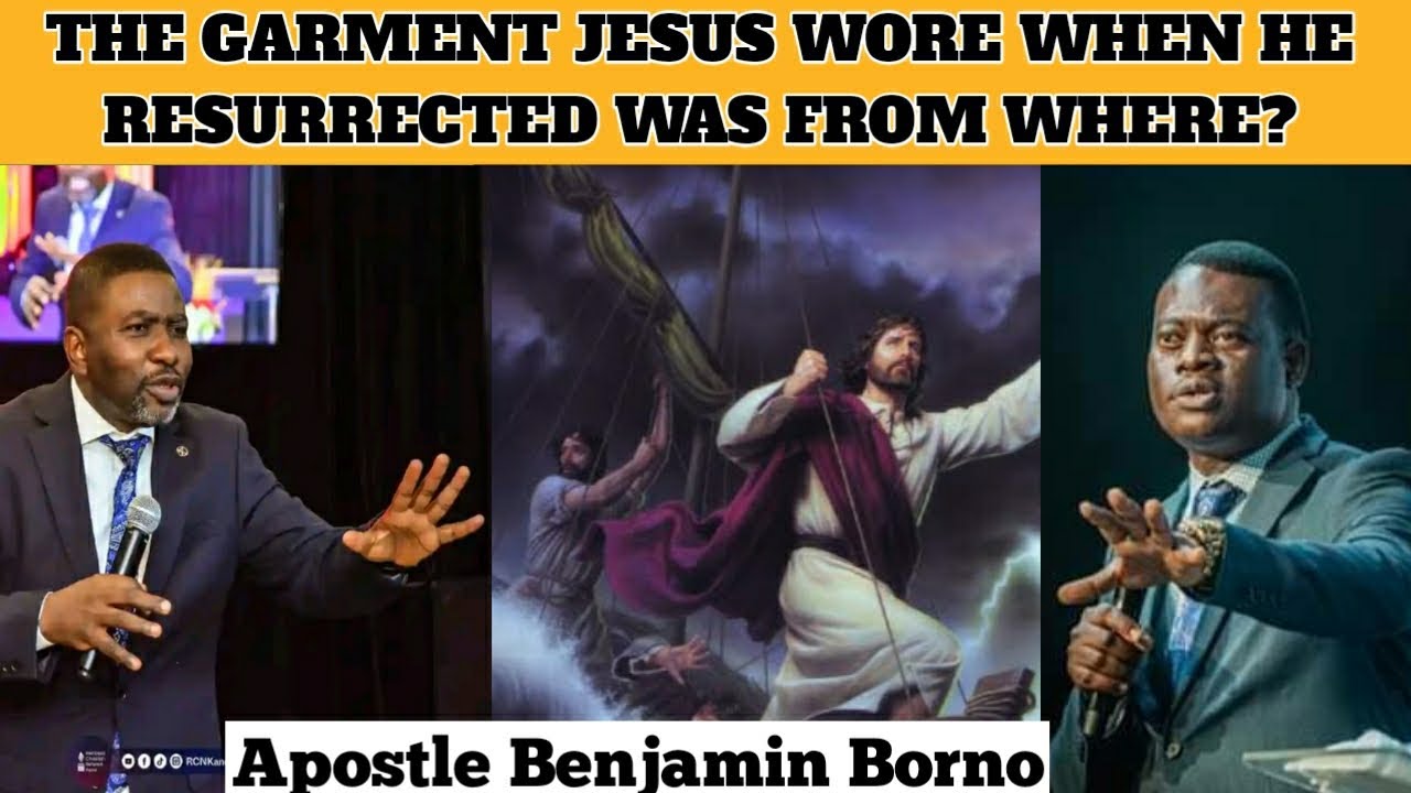 The Cloth The Resurrected Christ wore - Apostle Benjamin Borno ...