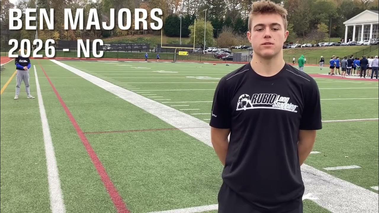 Rubio Long Snapping, Ben Majors, November 10, 2024 - YouTube