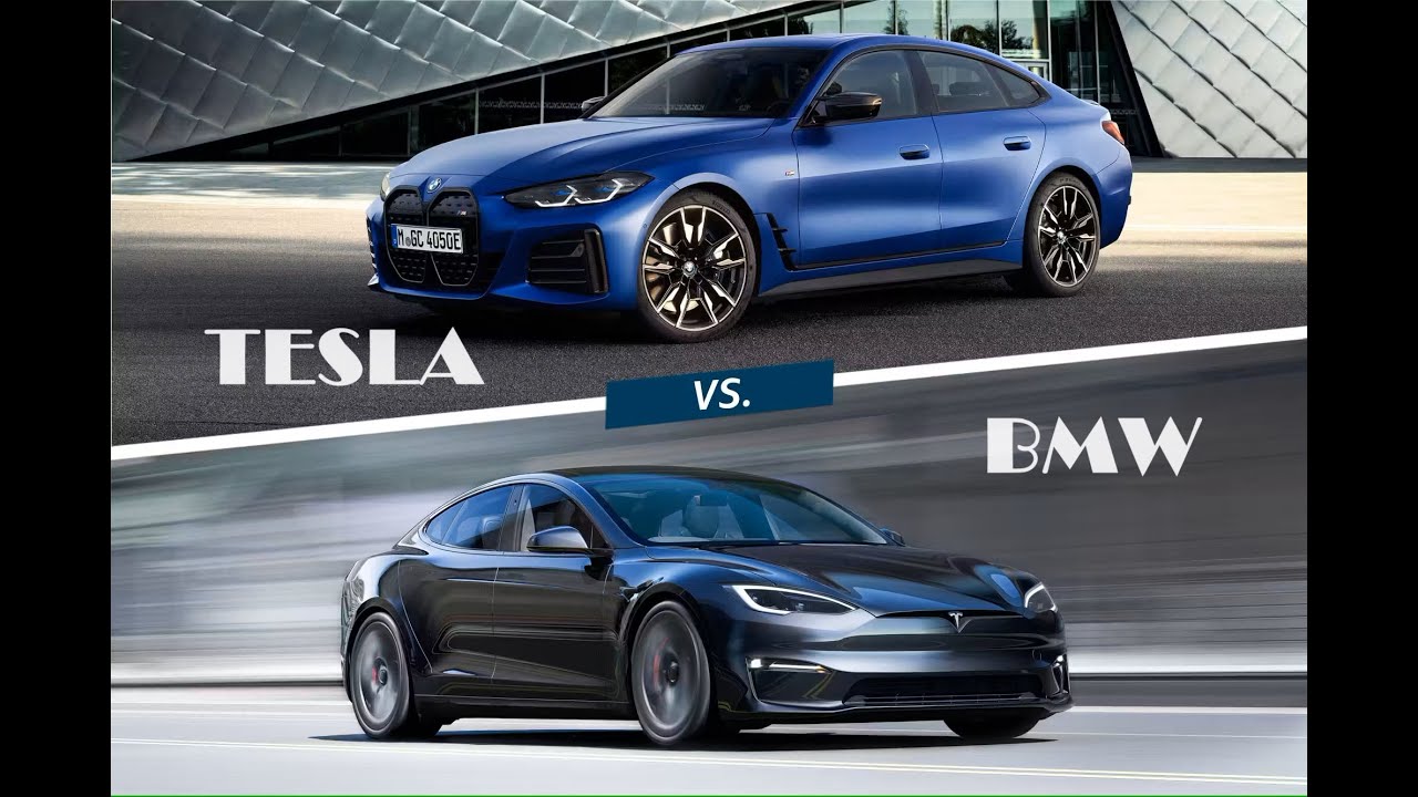 #tesla vs. #bmw : The Ultimate Electric Car Showdown! - YouTube
