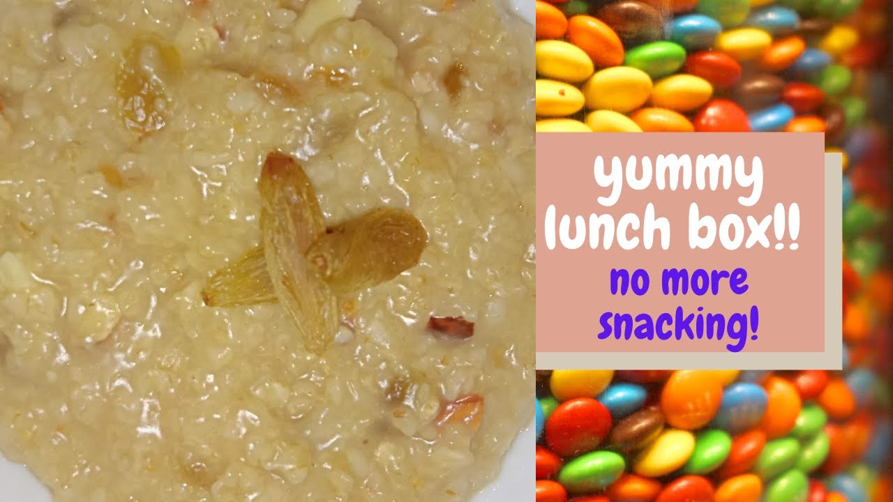 Oats lunch box recipes, easy tasty just in 10 mins - YouTube