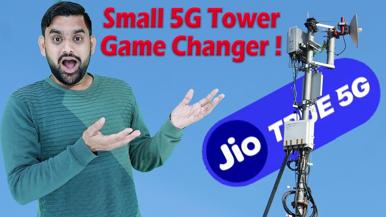 Jio True5G Small 5G Tower | Unlock 5G High Speed Internet | Jio True5G ...