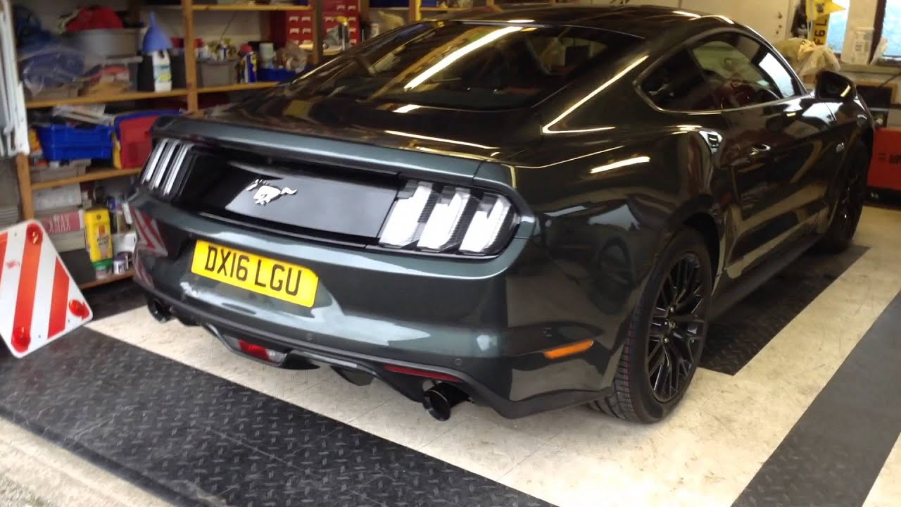 Borla Touring on Mustang GT - YouTube