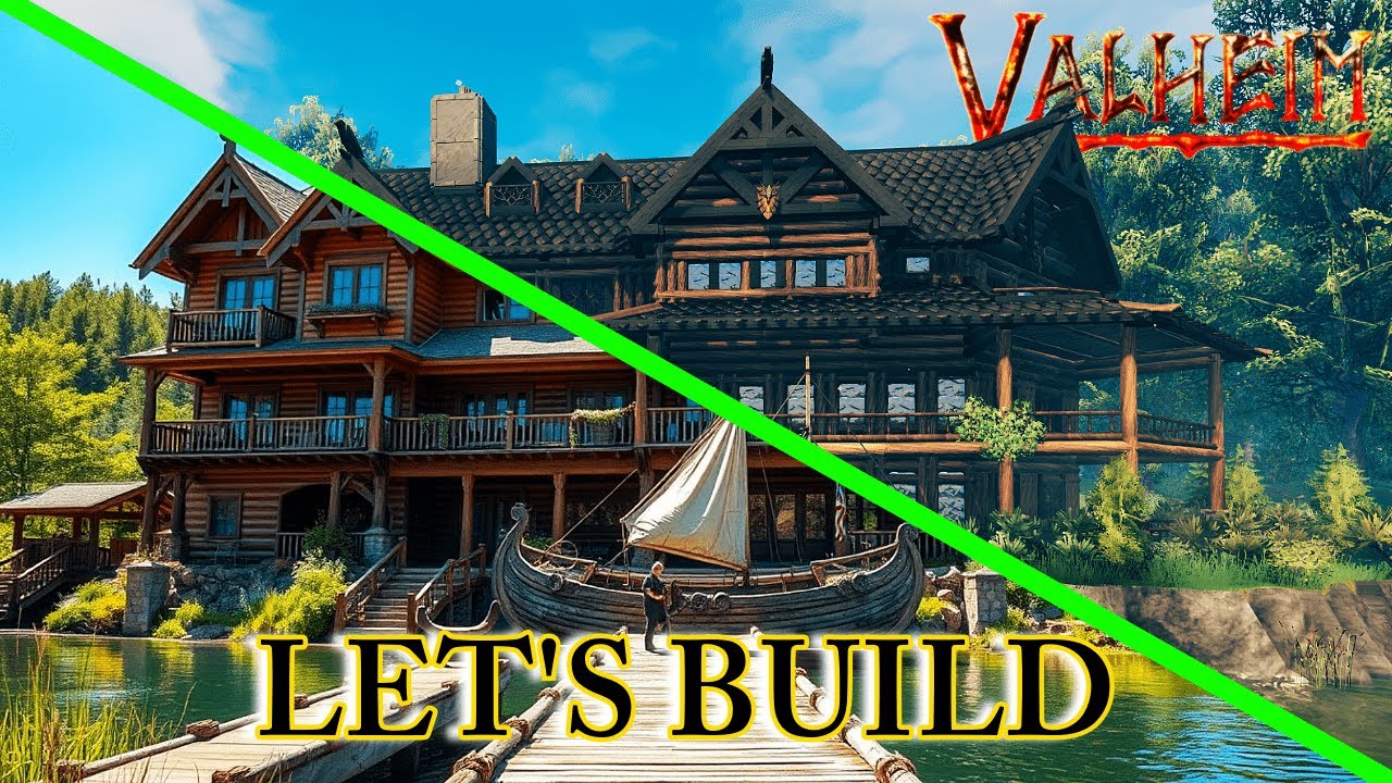 You Won't Believe These Epic Valheim Builds! (Build Blueprints) - YouTube
