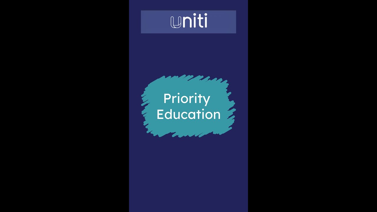 English: Priority Education Goals with Uniti - YouTube