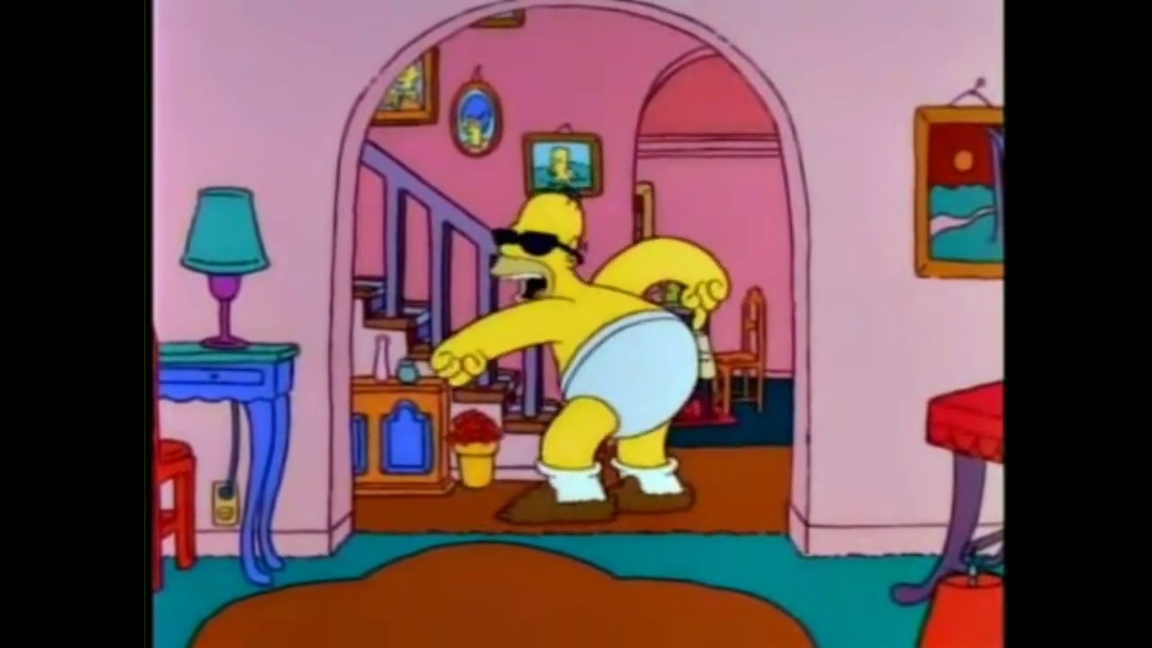 homero bailando en casa - YouTube