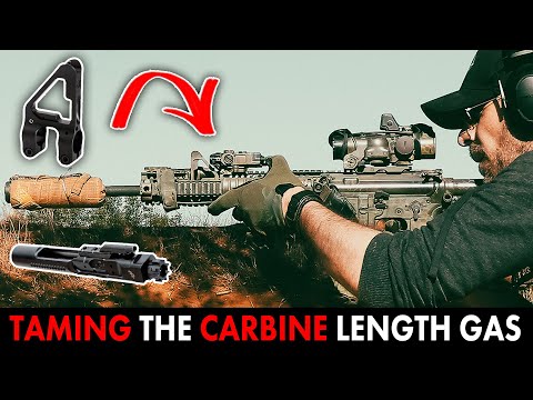 Taming the Carbine Length AR 15 Gas System