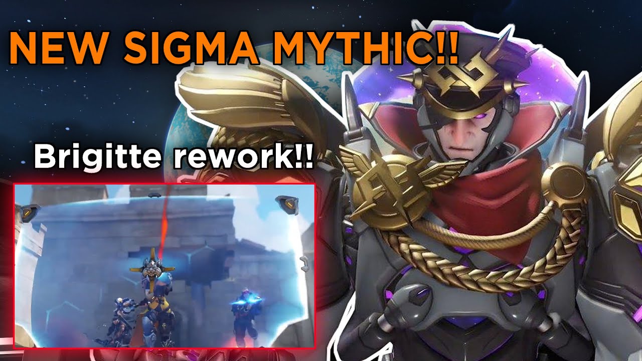 GALACTIC EMPEROR SIGMA MYTHIC!!! - BRIGITTE REWORK!! - Overwatch 2 ...