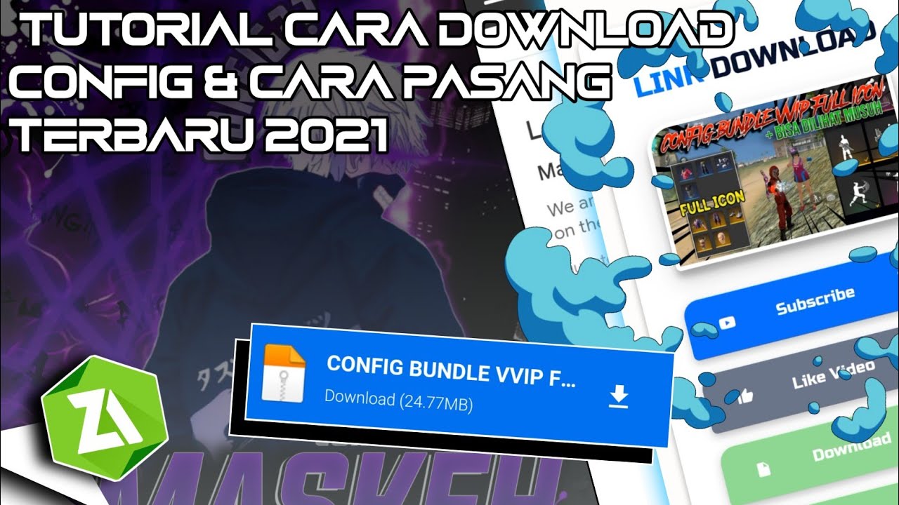 TUTORIAL!!CARA DOWNLOAD CONFIG BISA DILIHAT MUSUH + CARA PASANG TERBARU ...