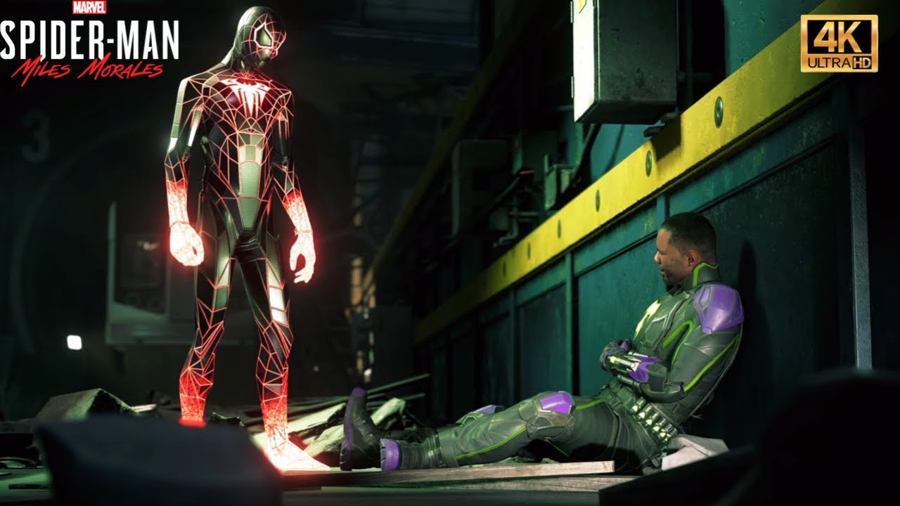 Miles Vs Prowler with Programmable Matter Suit -Marvel Spider-Man Miles ...