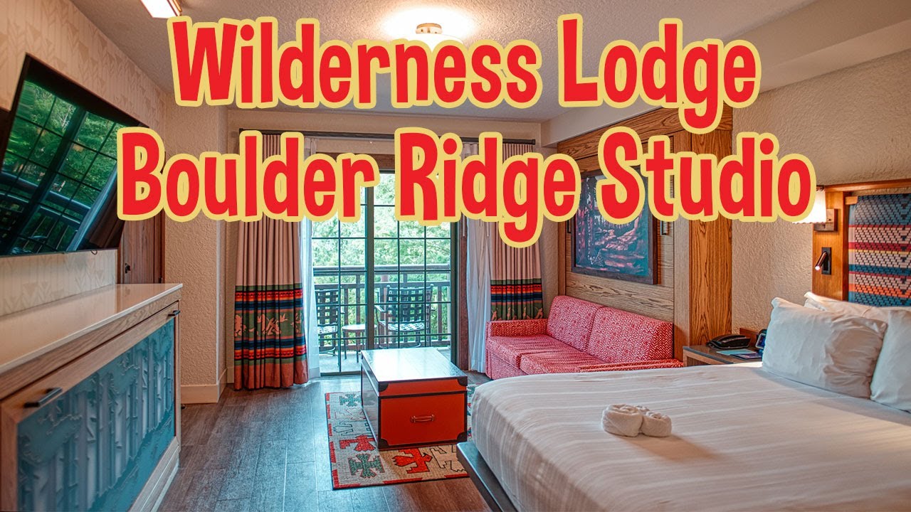 Wilderness Lodge Boulder Ridge Studio Tour - YouTube