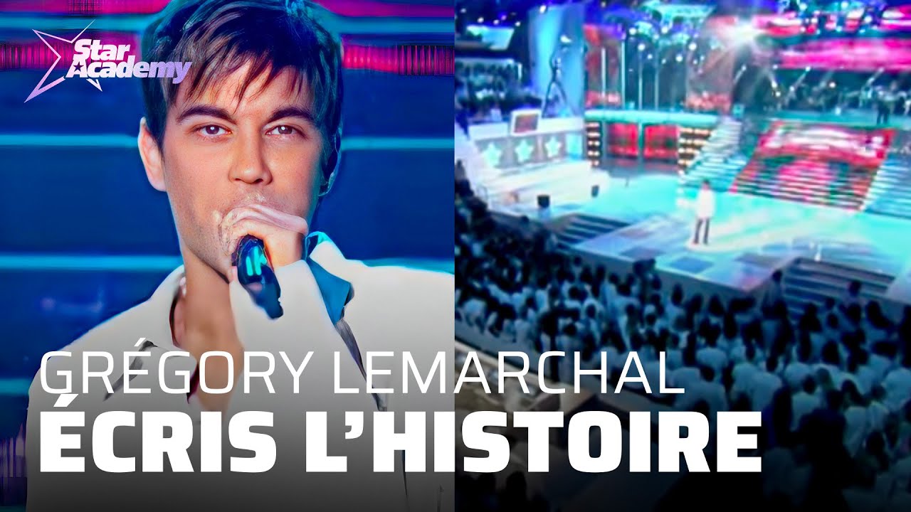 Grégory Lemarchal – Écris l'Histoire | Star Academy | Saison 05 ...