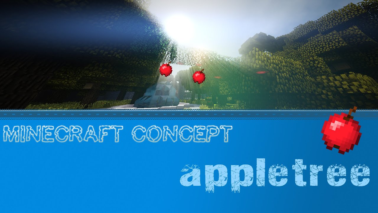 Vanilla Minecraft: appletree [HD|Concept] - YouTube