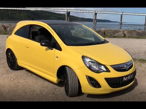 Yellow Vauxhall Corsa Ltd Edition - YouTube