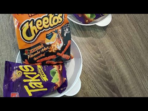 XXtra Hot Cheetos and Takis Challenge (Like and Subscribe) - YouTube