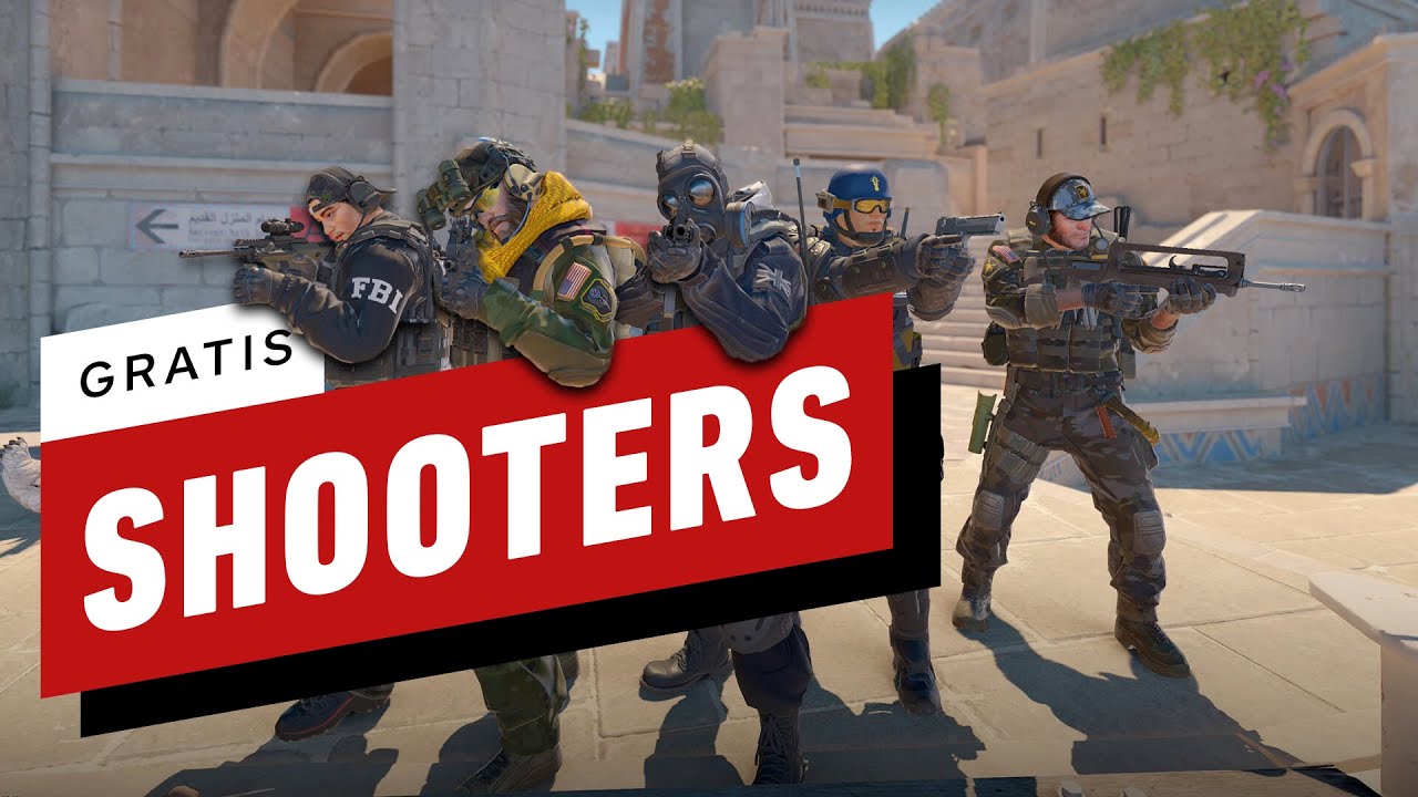 Los 17 MEJORES SHOOTERS GRATIS - YouTube