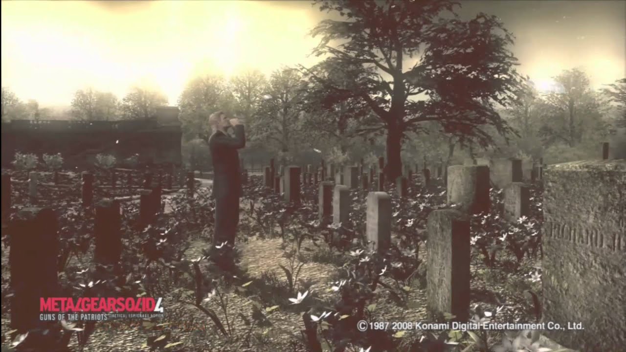 Metal Gear Solid 4 Title Screen (Start Menu) 1080p - YouTube