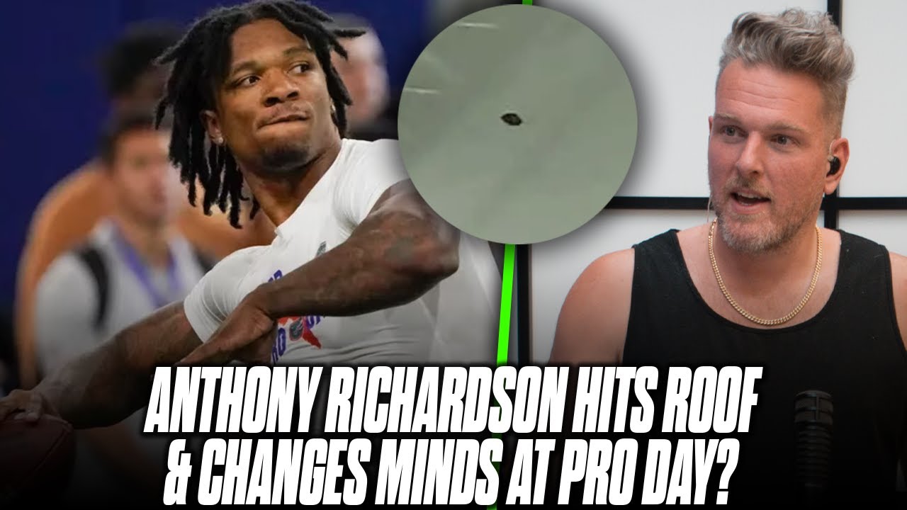 Anthony Richardson Hits Roof With Throw At Pro Day, Ends With Backflip ...