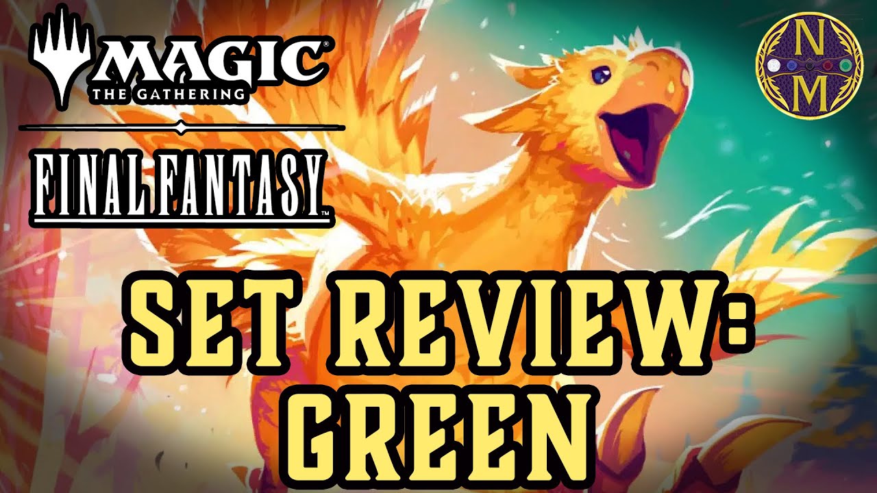 Final Fantasy Set Review - Green | Magic: the Gathering - YouTube