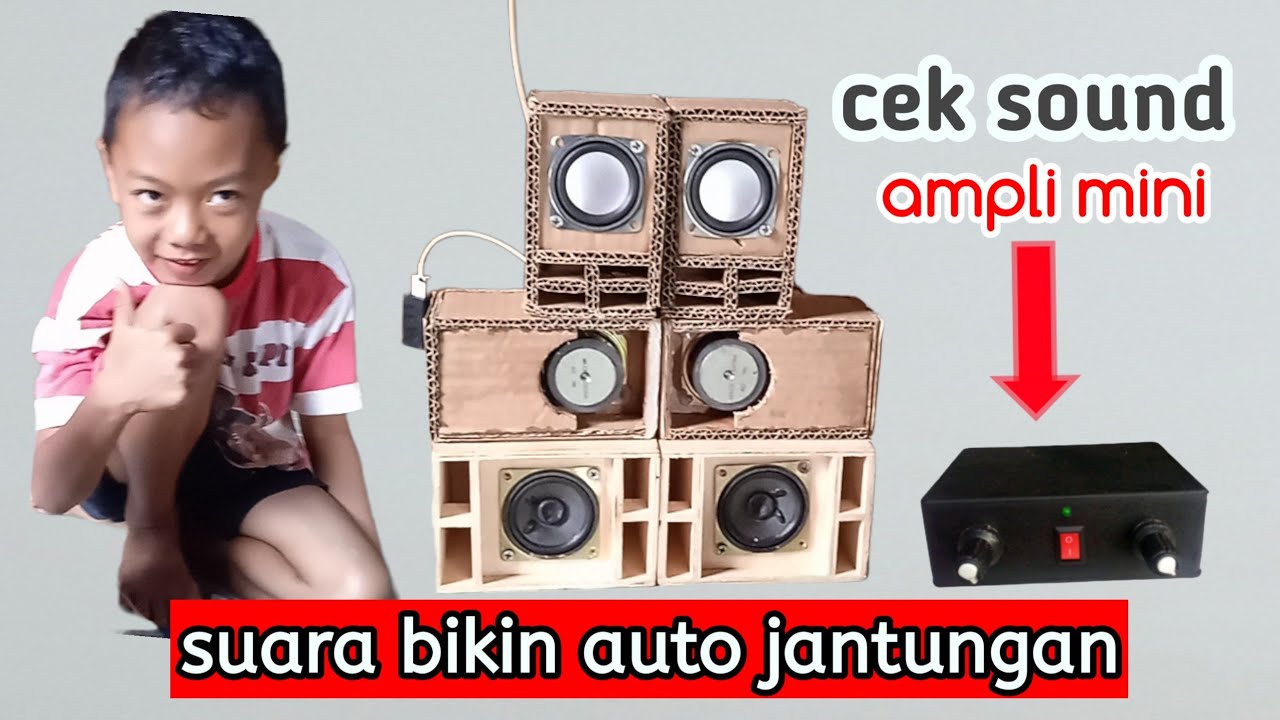 UNBOXING....paket ampli mini sound system terbaru #brewogaudio #horeg ...