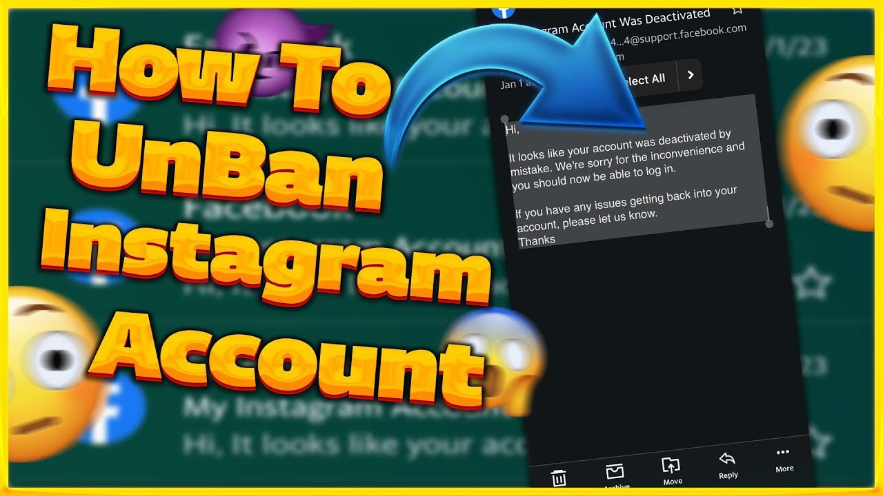 How to unban instagram account very fast #unban #unbandate #instagram # ...