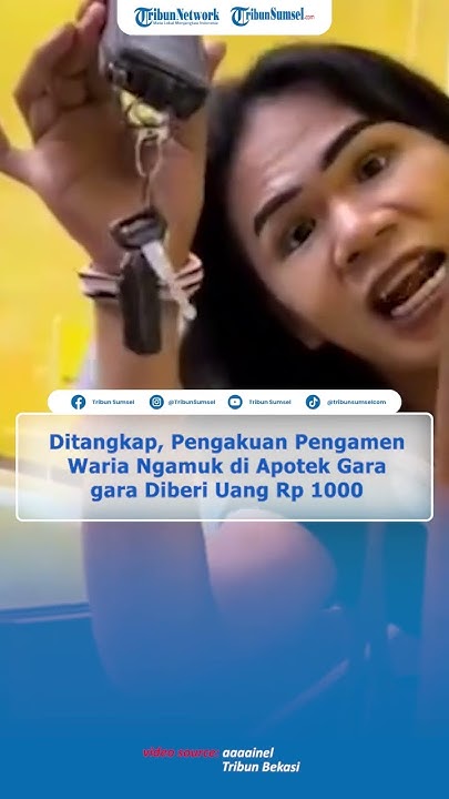Ditangkap, Pengakuan Pengamen Waria Ngamuk di Apotek Gegara Diberi Rp 1000, Punya Nama Asli ...