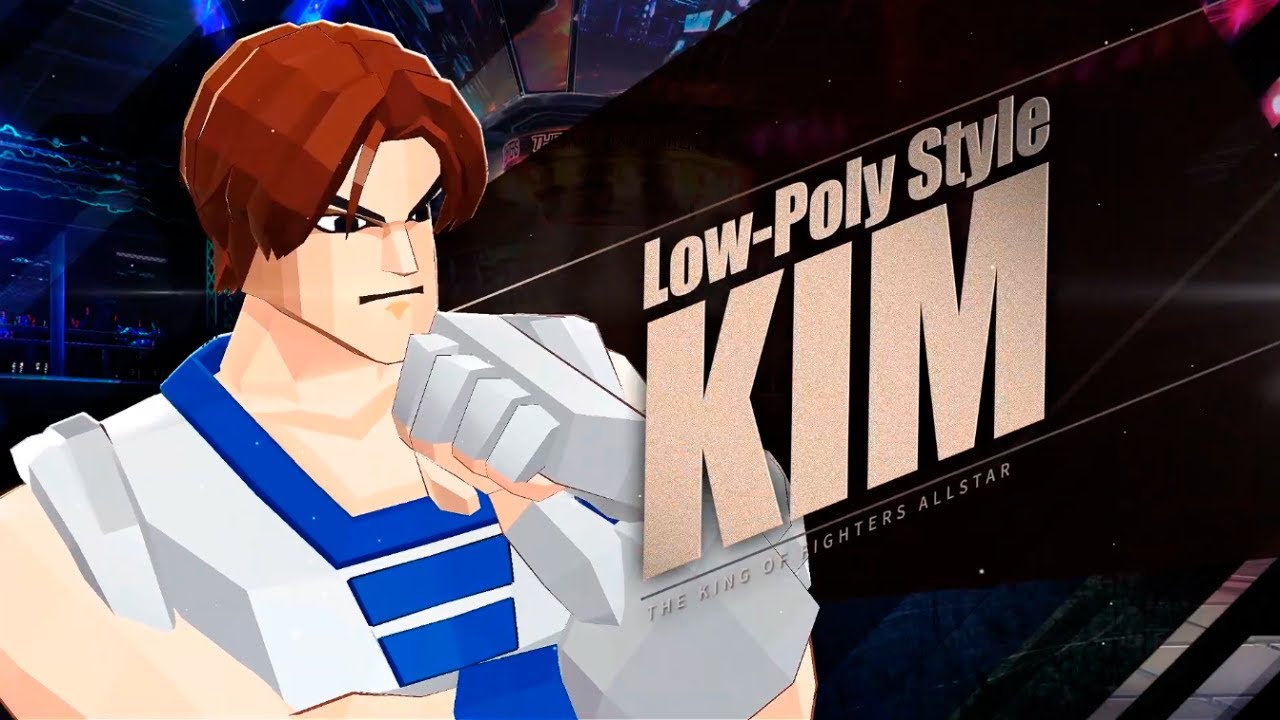 Low-Poly Style Kim KOFAS X FINAL SHOWDOWN VIRTUA FIGHTER 5 - YouTube