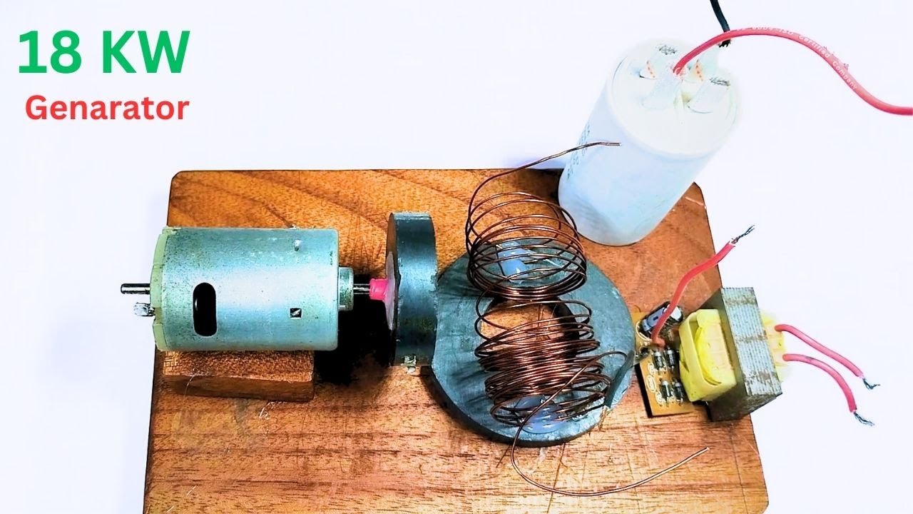 How to Make Free Electricity 220V 18000W Free Energy Generator ...
