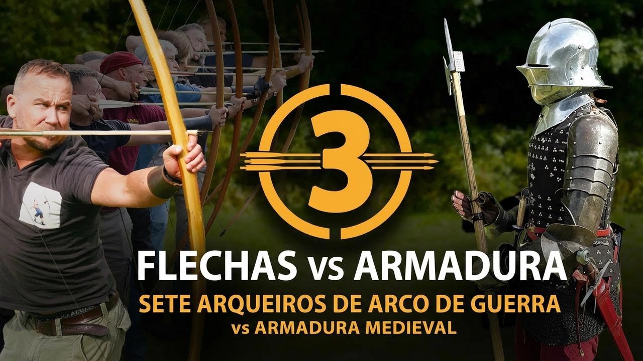 Flechas vs Armaduras 3 – Será que flechas conseguem atravessar ...