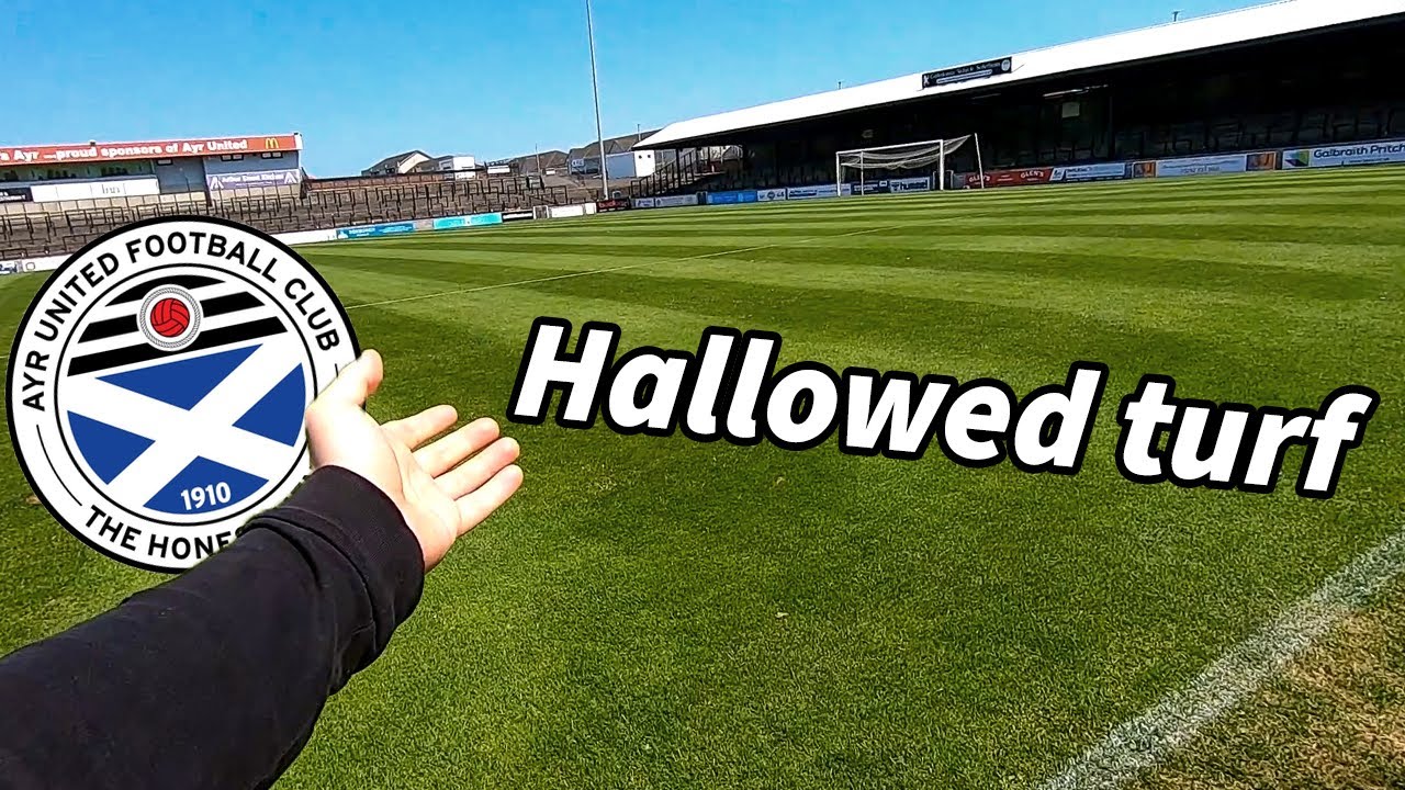 UNTOUCHED HISTORIC STADIUM - Ayr United Football Club - YouTube