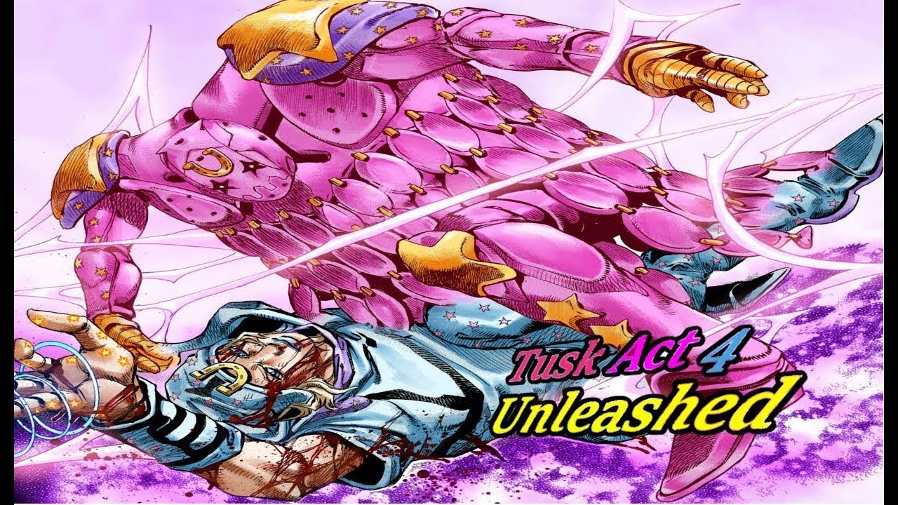 n the jojo game Tusk Act 4 legendary finish - YouTube