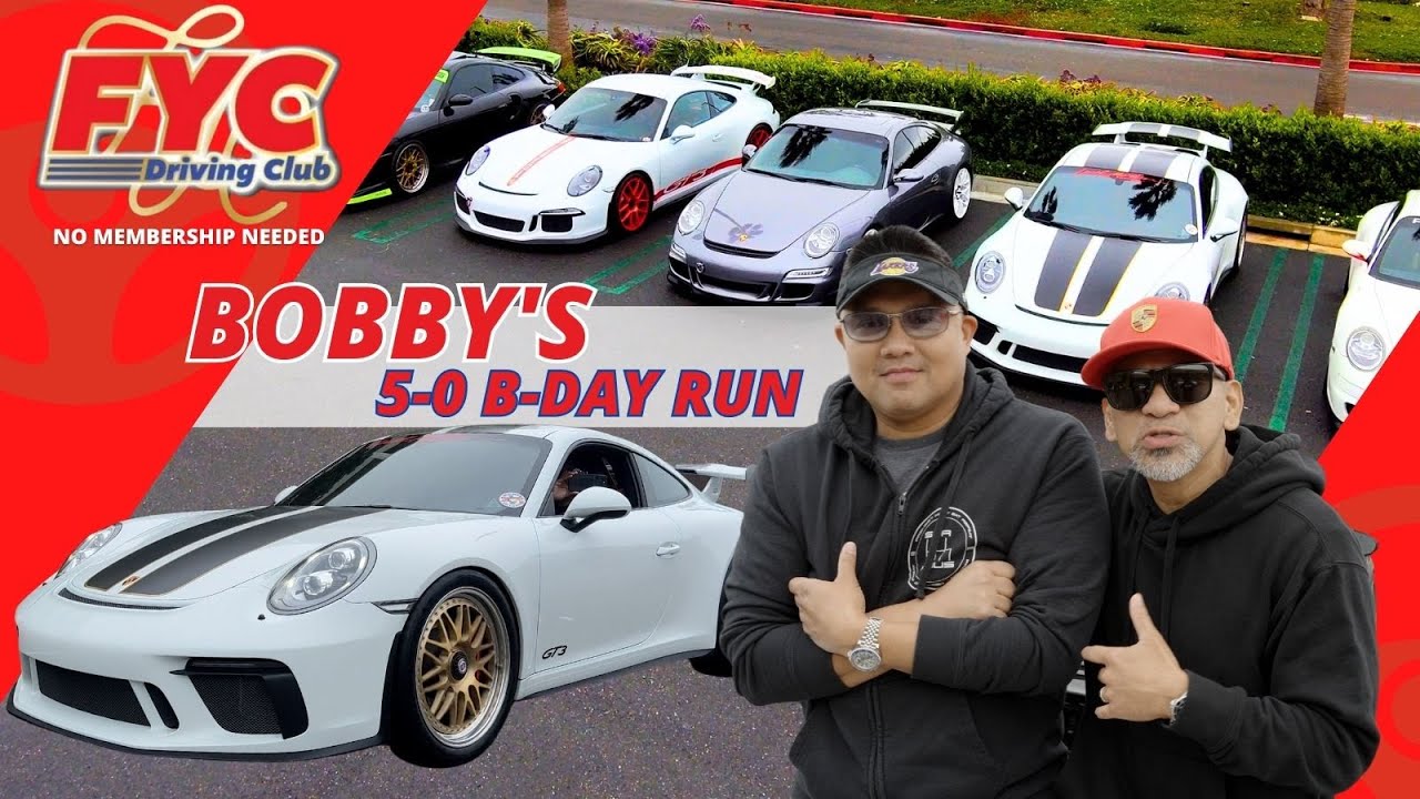 PCH Porsche Drive: Bobby's 50th Birthday Run - YouTube