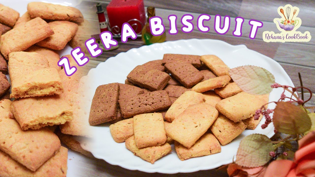 Homemade Zeera Biscuit Recipe | Cumin Biscuits - YouTube
