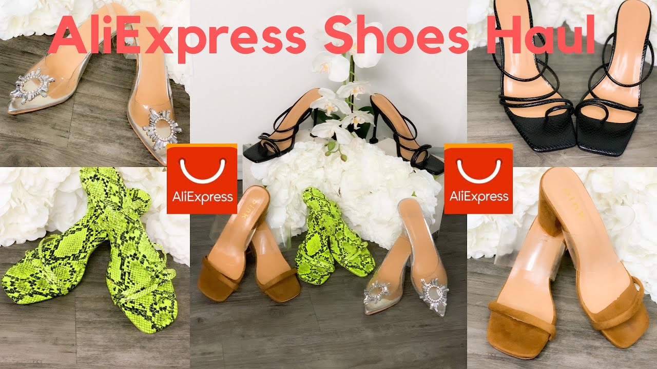 Affordable Aliexpress Shoes Haul - YouTube