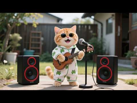 Yaramaz Zencefil Yavrusu, Anne Kedi Evde Yokken Arkadaşlarıyla Karaoke Söylüyor 🎤🏠