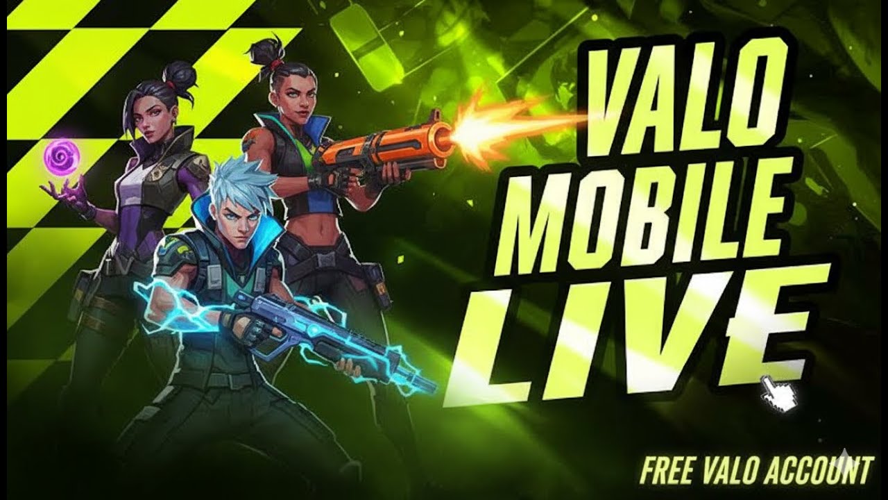 🟢VALORANT MOBILE LIVE : RANK PUSH🥶 | GET FREE VALO MOBILE ACCOUNT ...