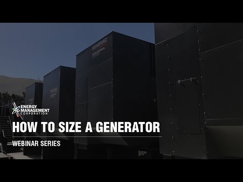 How to Size a Generator (with Generac Industrial Power) - YouTube